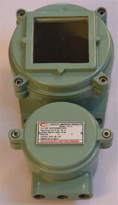FLAMEPROOF ENCLOSURE FOR TEMPERATURE CONTROLLER Flame Proof Digital Temperature Indicator
