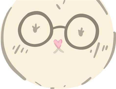 手绘卡通兔子头部素材 包站长