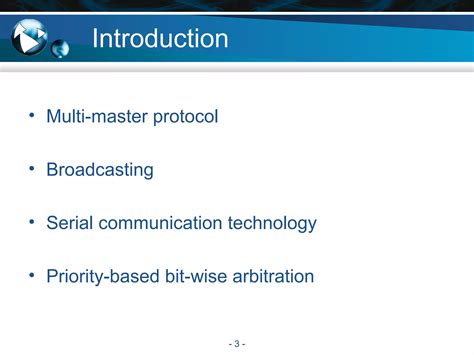 Can Controller Area Network Bus Protocol Ppt Computer Networking