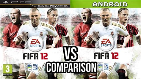 FIFA 12 PSP Vs Android YouTube