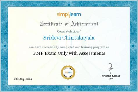 Sridevi Chintakayala On Linkedin Simplilearn Online Courses
