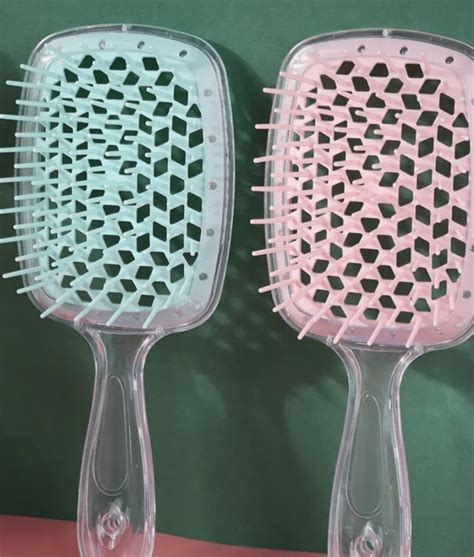 Viral Tiktok Hair Brush Same Quality Hollow Detangle Wet Or Dry Hair