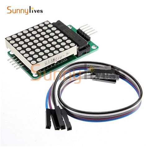Max7219 8x8 Led Matrix Modul Dot Matrix Module For Ubuy India