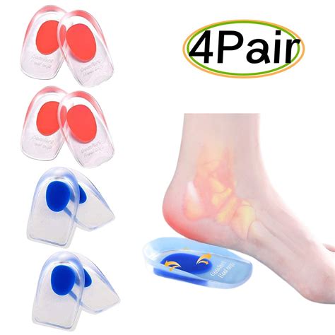 Gel Heel Cups Silicone Heel Cup Pads For Plantar Fasciitis Bone Spur