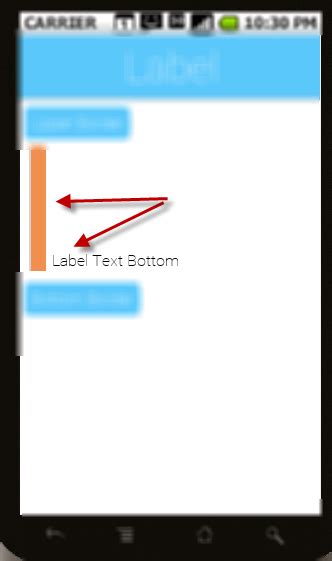 Codenameone Label Vertical Alignment Not Working Stack Overflow