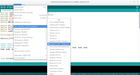 Conhecendo E Programando O Esp8266 Com A Ide Do Arduino Blog Arduino Ômega