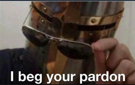 I Beg Your Pardon Meme Generator