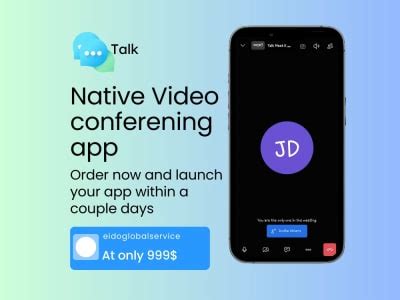 A Fully Fledge Video Conference Native Application Upwork
