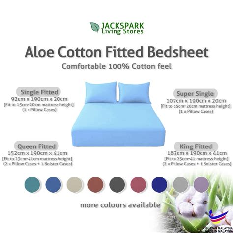 Cadar Getah Sekeliling Tepi 360 100 Cotton Feel Fitted Bedsheet Set