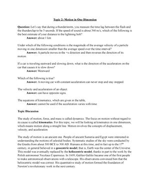 Introduction To Physics I Newton S Laws Of Motion Powerpoint Topic Newtons Laws Of