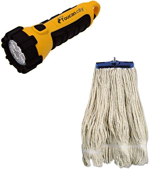Boardwalk 824c Mop Head Lie Flat Head Cotton Fiber 24oz