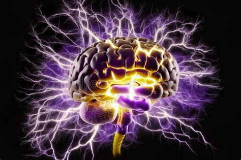Illustration Of An Active Brain Generative Ai Stock Illustration Illustration Of Brain
