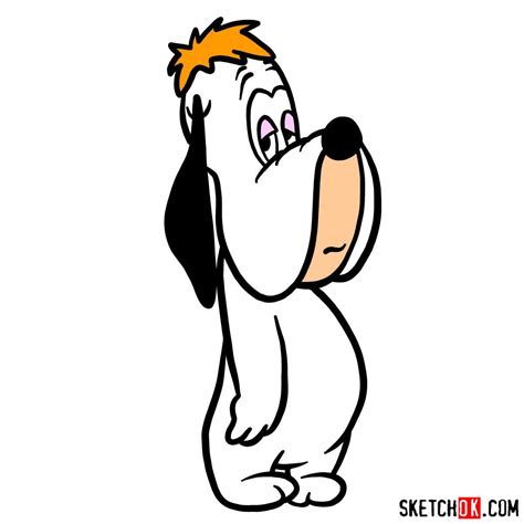 How To Draw Droopy The Iconic Basset Hound Step By Step Artofit