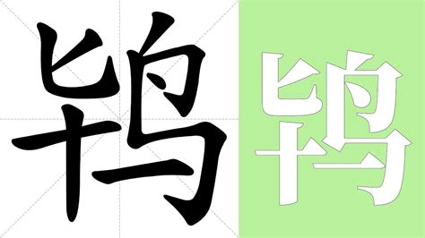 鸨的笔画顺序教学，鸨的意思，鸨的字义解释，鸨的字典查询，鸨的汉字编码。 Meaning Of 鸨 Definition Of 鸨 Stroke Order Of 鸨 汉字 汉字