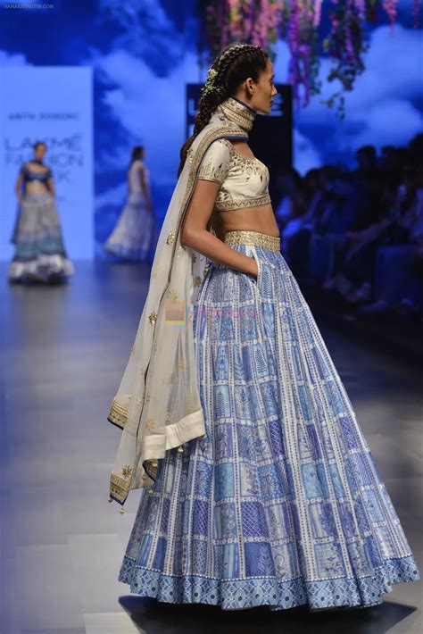 Model Walks For Anita Dongre Show At Lifw 2016 Day 3 On 1st April 2016 Lakme Fashion Week