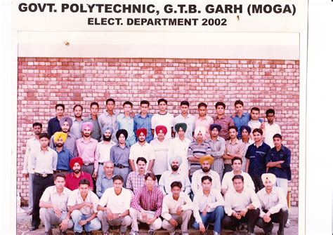 Govt Polytechnic Gtb Garh Moga Rodhe College Batch 1999 To 2002