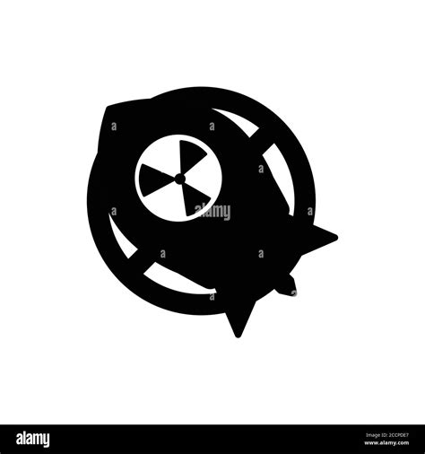 Stop Nuclear Test Icon Design Template Vector Stock Vector Image And Art