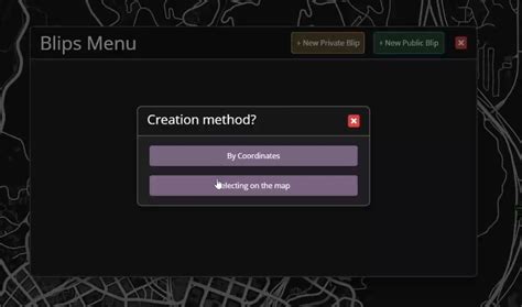 Xex Xex Blips Menu