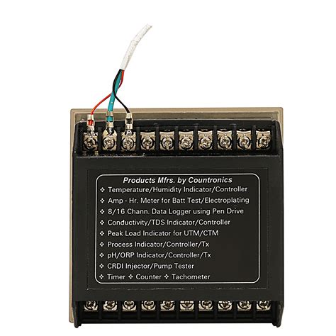 humidity temperature controller model 7217 countronics
