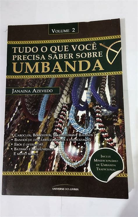 Tudo O Que Você Precisa Saber Sobre Umbanda Vol 2 Janaina Azevedo