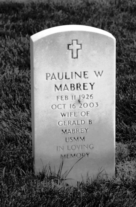 Pauline Willie Trevathan Mabrey 1926 2003 Find A Grave Memorial
