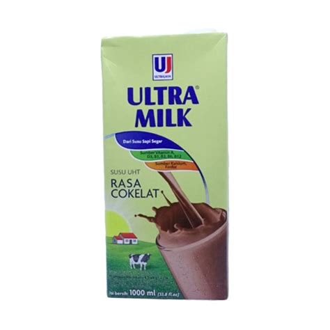 Jual Ultra Milk Coklat Susu UHT 1 Liter Di Seller BJA Food Online
