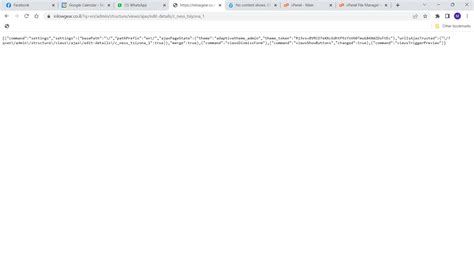 No Content Shows Only Code As Text String When Selecting Apply