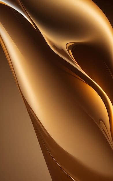 Premium Photo Golden Curve Background