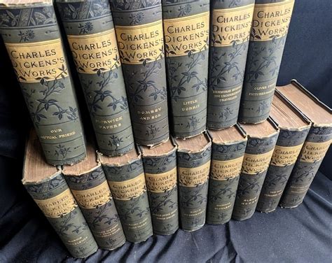 Charles Dickens Antique Complete Works Copperfield Edition 1885 15