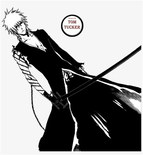 Ichigo Bleach Render Anime Photo Tensa Zangetsu Ichigo Kurosaki