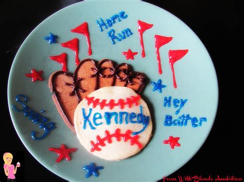 With Blonde Ambition Baseball Pancakes