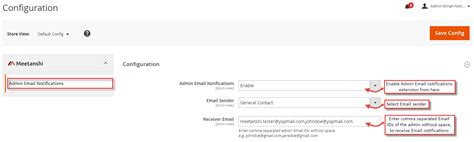 Magento 2 Admin Email Notifications Extension
