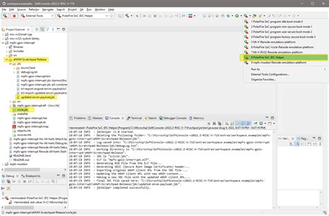 PolarFire SoC SoftConsole V2022 2 728 RISC V Documentation