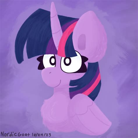 Safe Artist Nordicgoat Twilight Sparkle Alicorn Pony G Digital Painting High