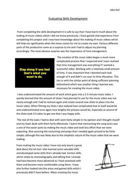 Evaluating Skills Development Pdf
