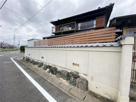 目隠しフェンス：愛知県豊田市 豊田市、岡崎市、名古屋市緑区で外構・エクステリア工事なら福田造園