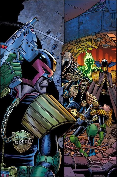 Pin Di Jay Bates Su Judge Dredd