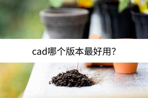 cad哪个版本最好用对比介绍一下 进行 功能 软件