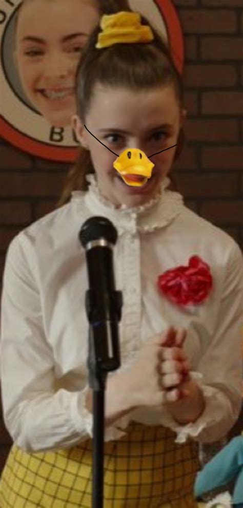 Luan Loud Wearing A Fake Duck Beak By Finnthejedi1025 On Deviantart