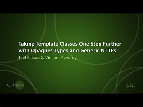 Cnow Talk Taking Template Classes Further With Opaque Types