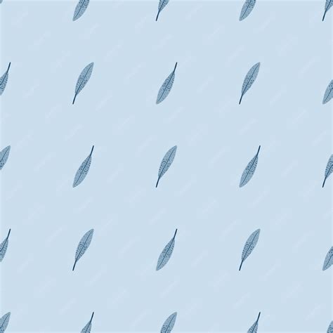 Бесшовный узор из перьев. фоновое перо птицы. повторяющаяся текстура в ...