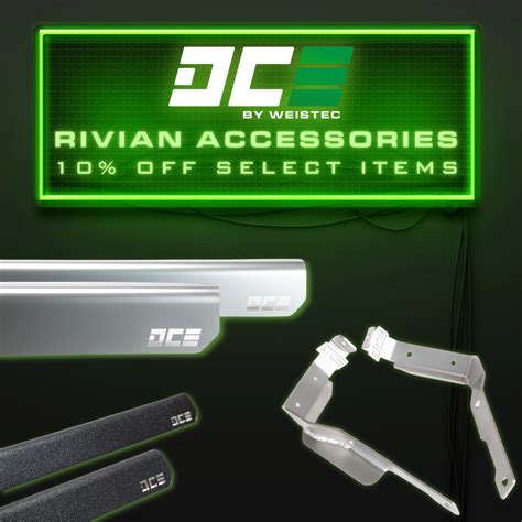 10 Off Rivian Accessories From Dce Weistec Rivian Forum R1t R1s