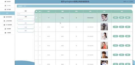 计算机毕业设计springboot的网上电影售票系统 基于spring Boot框架的在线电影票务管理系统设计与实现 Spring Boot