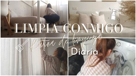 LIMPIA CONMIGO RUTINA DE LIMPIEZA DIARIA MOTIVATE CONMIGO