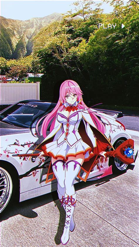 Pin Em Chicks With Car