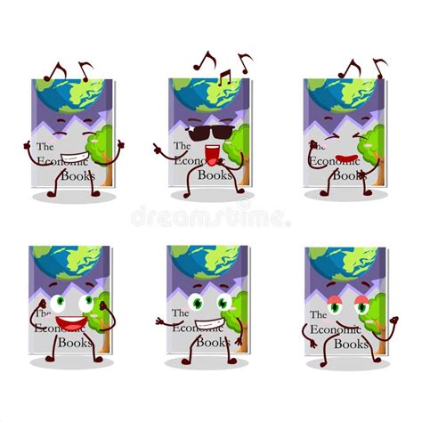 An Image Of Economic Books Dancer Cartoon Character Enjoying The Music