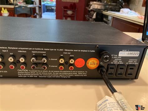 Adcom Gfp 555 Stereo Preamplifier Photo 4090046 Uk Audio Mart