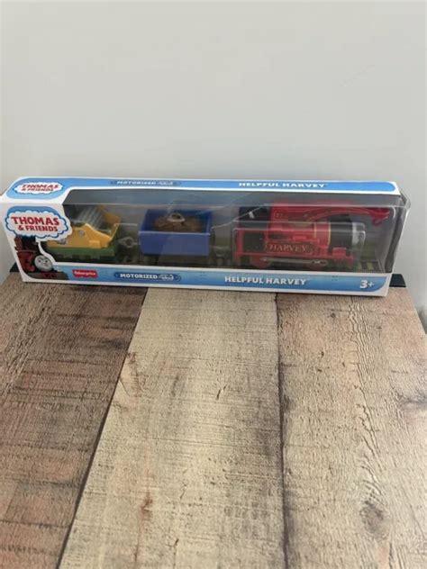 THOMAS FRIENDS TRACKMASTER MOTORIZED Helpful Harvey BRAND NEW