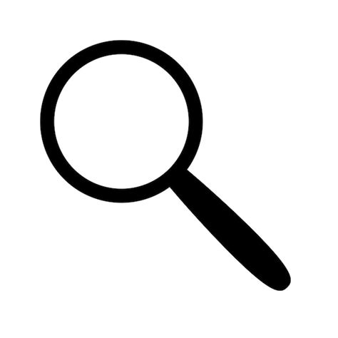 Premium Vector Magnifying Glass Icon Premium Vector Magnifying Glass Icon