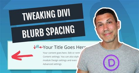 How To Fix Common Spacing Issues In Divi Blurbs Victor Duse